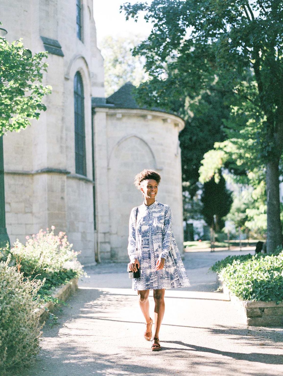 First Portraits After Lockdown: Photo Shoot with Lucie in Central Paris ...