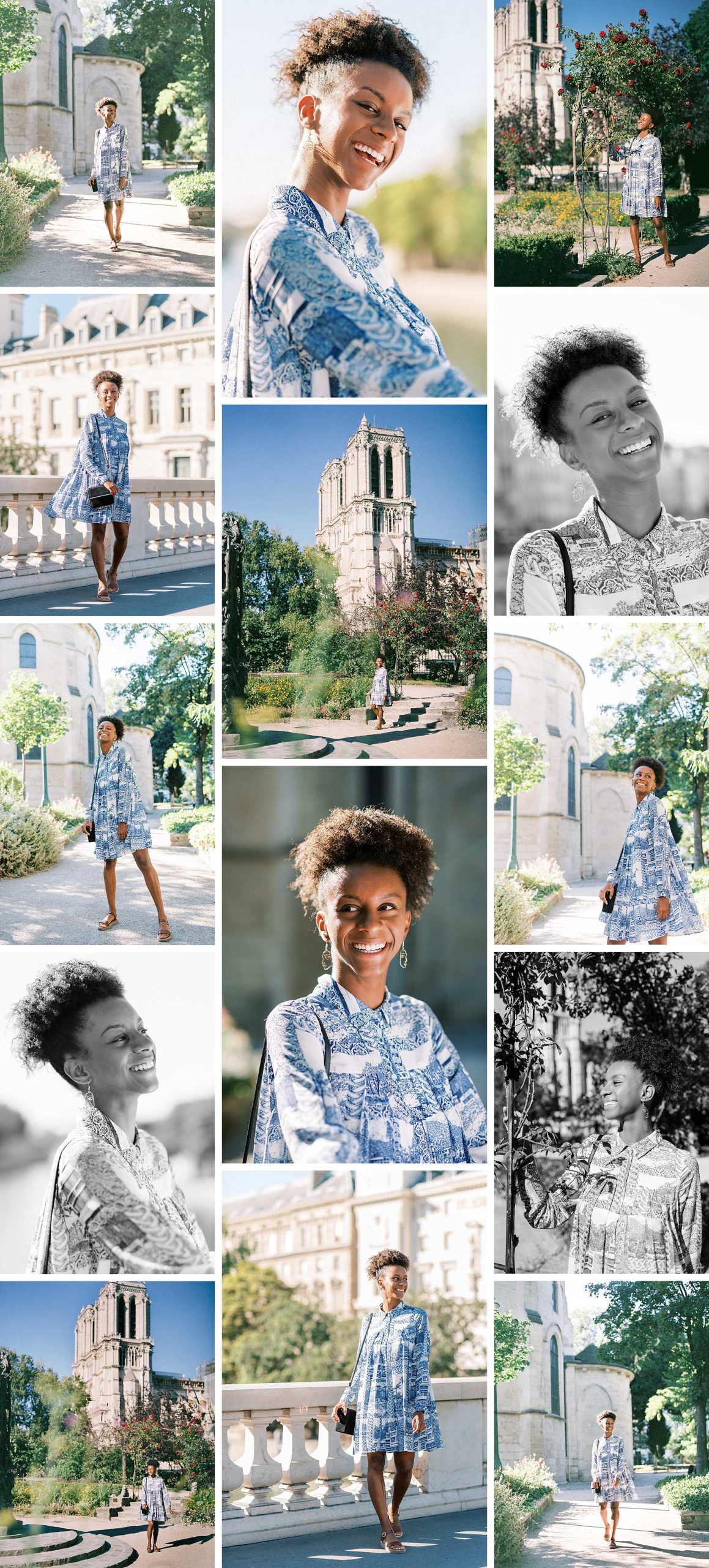 First Portraits After Lockdown: Photo Shoot with Lucie in Central Paris ...