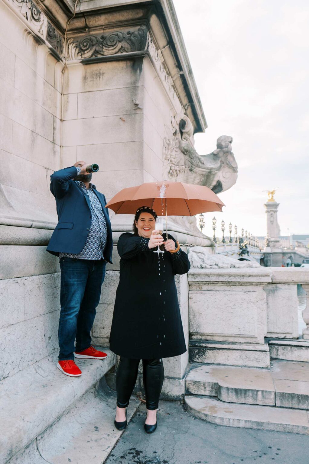 She Popped the Question, He Said Yes! A Surprise Proposal at the Louvre ...