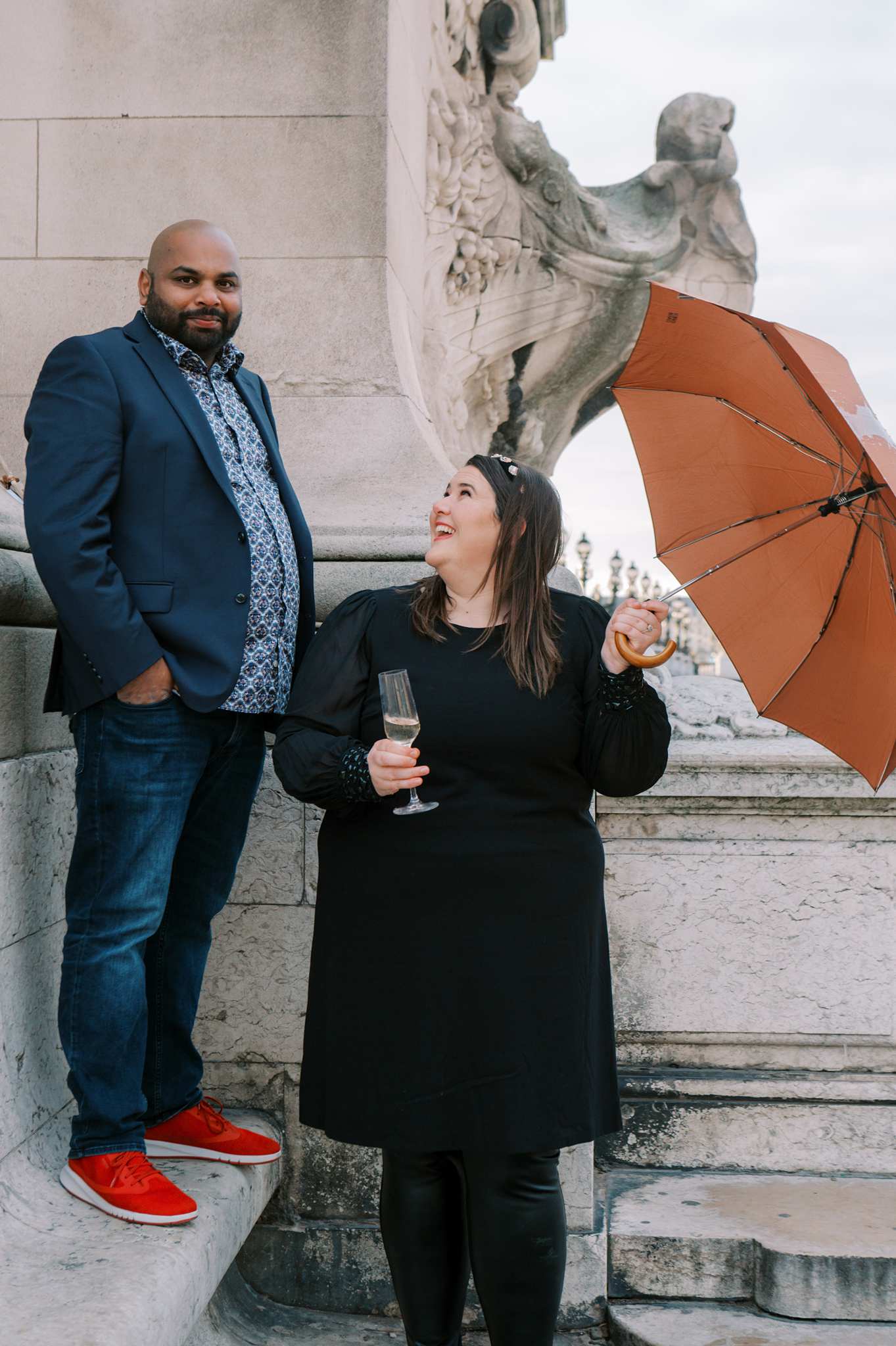 She Popped the Question, He Said Yes! A Surprise Proposal at the Louvre ...